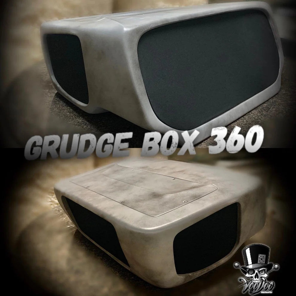 VOODOO BIKEWORKS GRUDGEBOX 360 – BULLSEYE BAGGER AUDIO